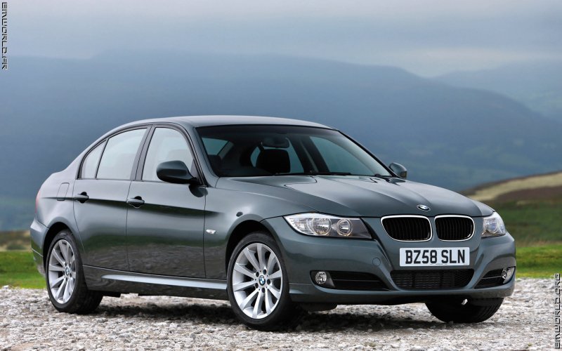 320d E90 Berline UK (2008) - Voiture de série - Fonds d'écran - BMWorld.fr - Le monde des BMW