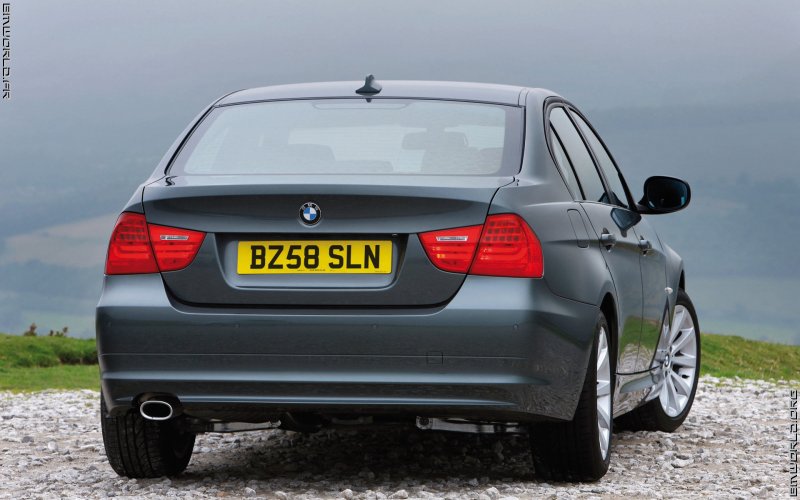 320d E90 Berline UK (2008) - Voiture de série - Fonds d'écran - BMWorld.fr - Le monde des BMW