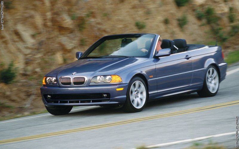 323ci E46 Cabriolet (2000) - Voiture de série - Fonds d'écran - BMWorld.fr - Le monde des BMW